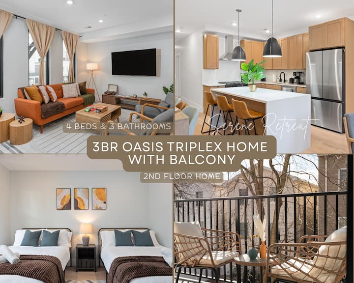 Quick Path Access-nyc Traveler’s 3br Designer Home - 