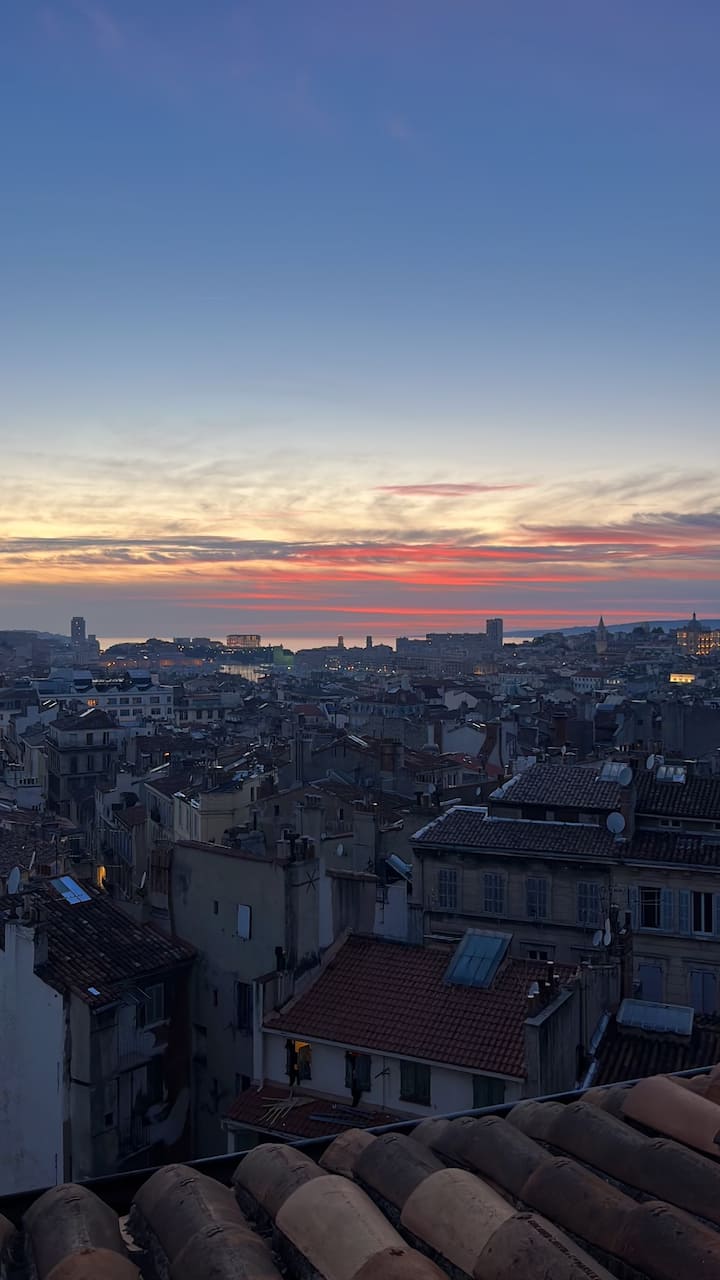 Appartement Plein Centre Avec Vue Splendide - Marseille