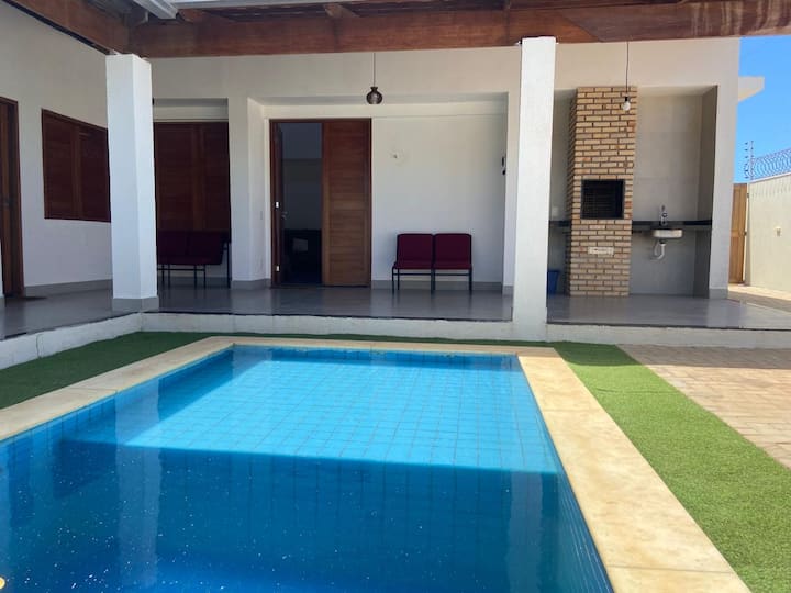 Casa Espaçosa Pisc. Churrasq 3/4 - São Miguel do Gostoso