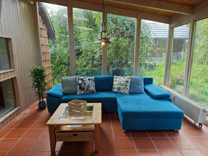Rursee/garten/8 Pers./eifeloase/wintergarten/ruhe - Simmerath