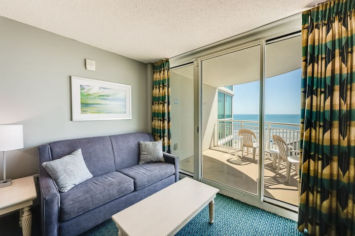 Great Views & Pools Nice Avista  Resort Oceanfront - Alligator Adventure, North Myrtle Beach