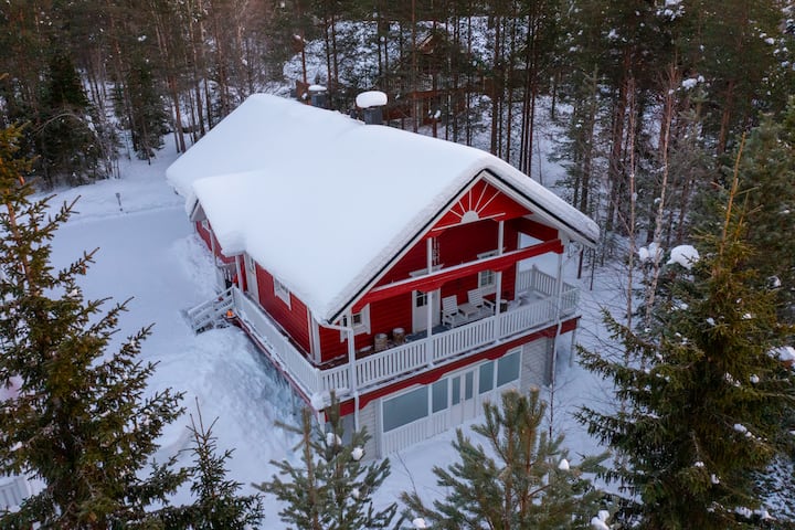 Levi Center, Luxury Villa Sirkan Rinne By Forest - Sirkka