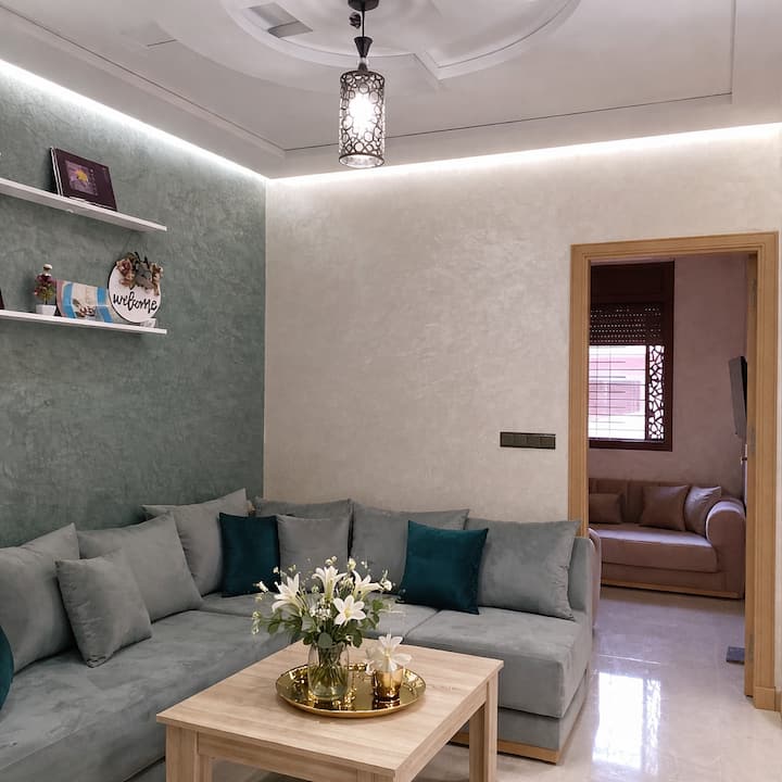 شقة جديدة مفروشة Saïdia| Clim, Wi-fi, Proche Plage - Saïdia