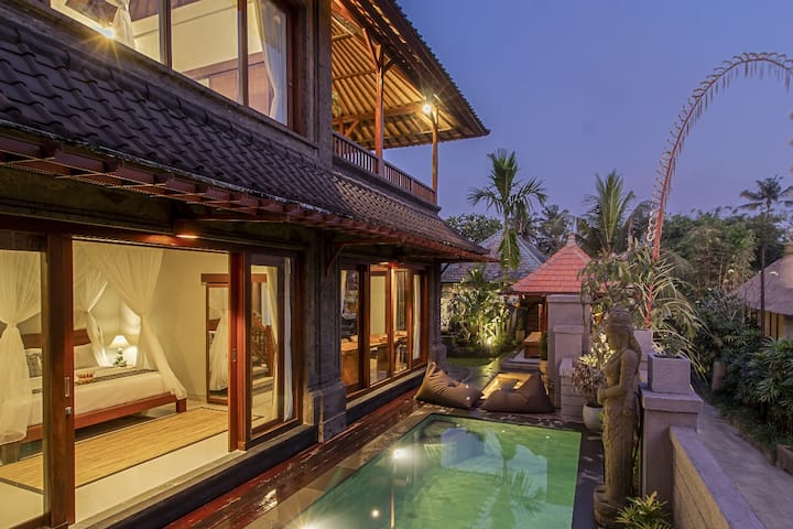 Teba Kutuh • 2br Tropical Private Pool Villa - Ubud