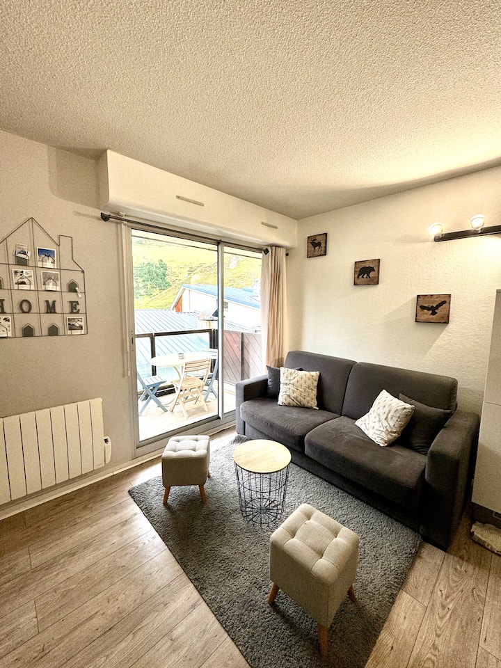 Studio Au Pied Des Pistes De Ski - La Mongie