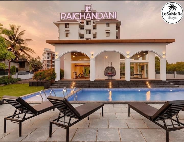 Breezy Candolim Haven | Botanica 2 Bedrooms - Goa