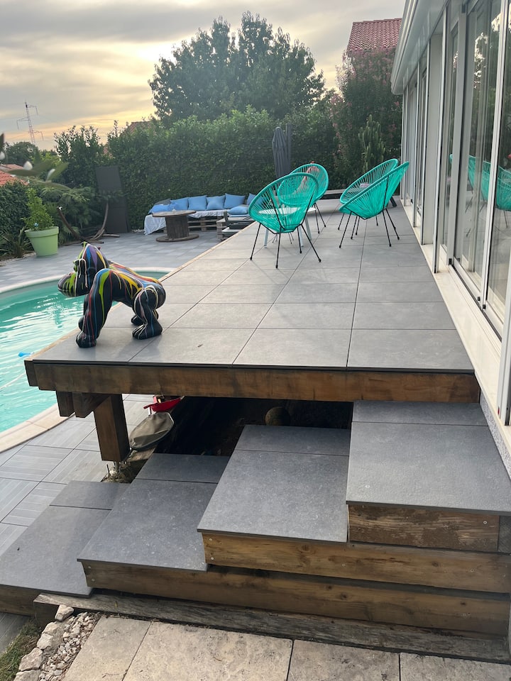 Grande Maison Zen - Saint-Laurent-de-Mure