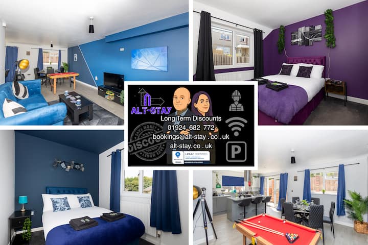 3br | Week/month Stays | Contractors | Nr M621 - Leeds