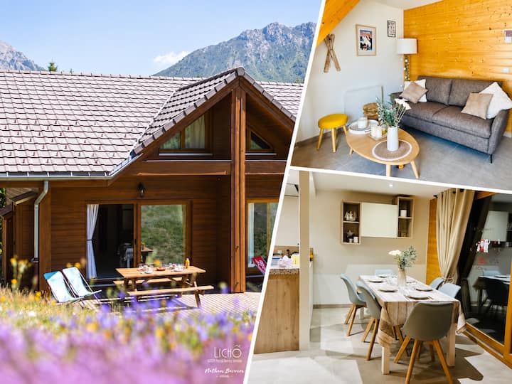 Chalet Rénové Confortable 6p Télésiège à 100 M - Le Dévoluy