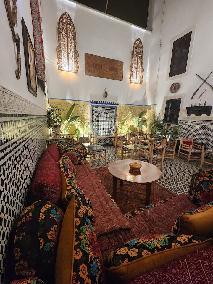 Riad Zerbtana, Chambre Essaouira. - Fès