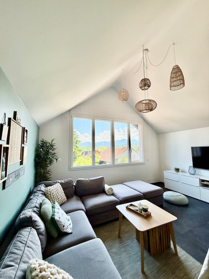 T3 Haut De Gamme Le Jura | Havre De Paix Au Calme - Annemasse