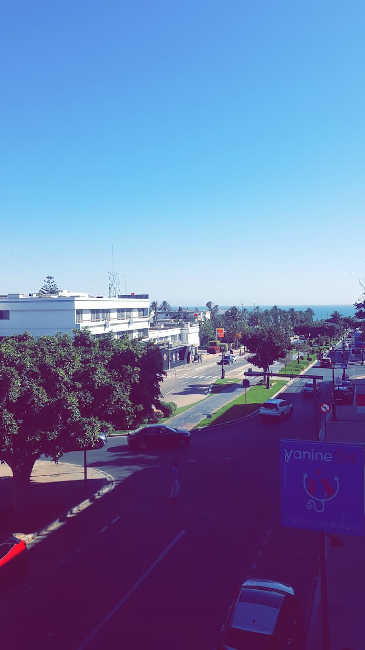 Cosy Appartement 3min A Pied De La Plage D'agadir - Agadir