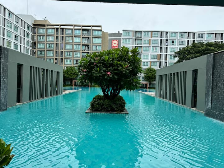 Central Festival 03 充满阳光公寓  情侣最爱 Dcondo - Chiang Mai