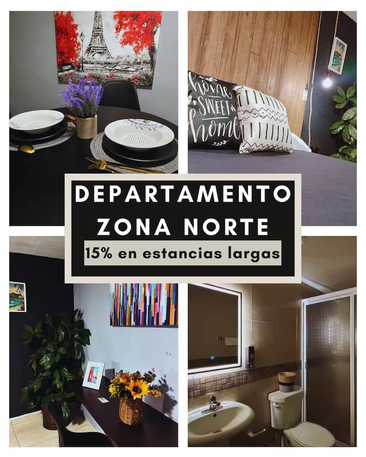 Comodo Dpto. En Zona Norte Privado - Saltillo