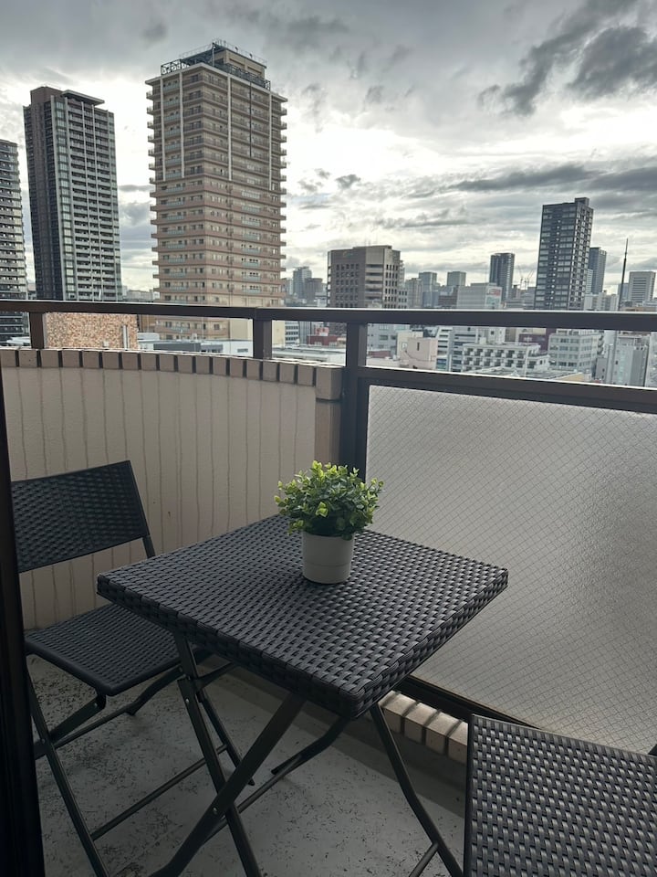 14楼顶层公寓penthouse Sweet Roomnamba - Osaka