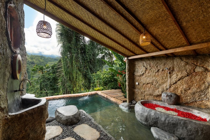 Private Pool Villa In Tegalalang  With Jungle View - Bali
