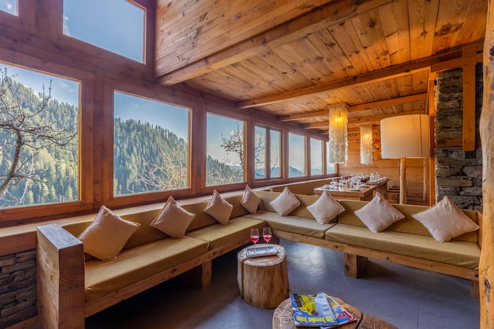 3 Bhk Villa With Beautiful Hill View - Narkanda