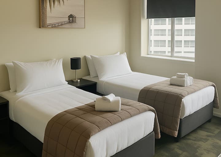 Twin Single Studio In Porirua City Centre - Porirua