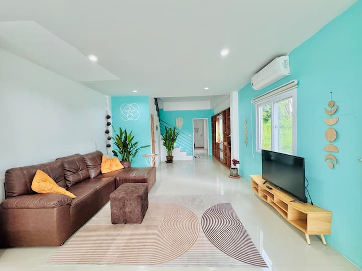 Bright 2bedroom Home•walk To Hin Kong Sunset Beach - Ko Pha-ngan