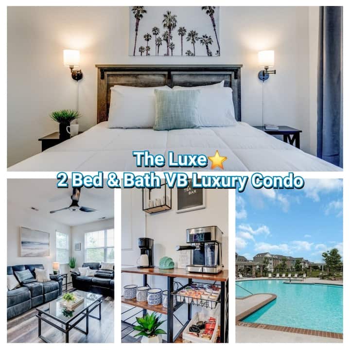 The Luxe* 2bed & Bath Vb Luxury Condo | Gym & Pool - Chesapeake, VA