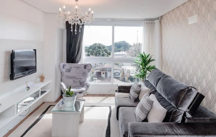 Apartamento Com Duas Suítes E Lavabo. - Gramado