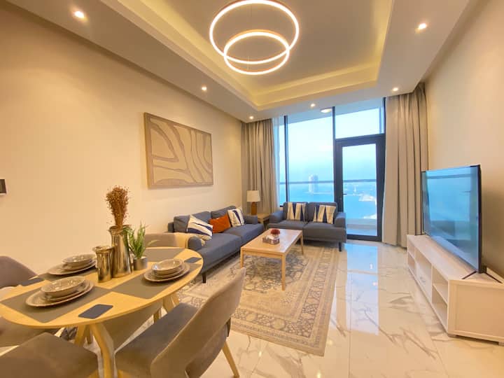 1 Br  Sky & Full Sea View - Manama