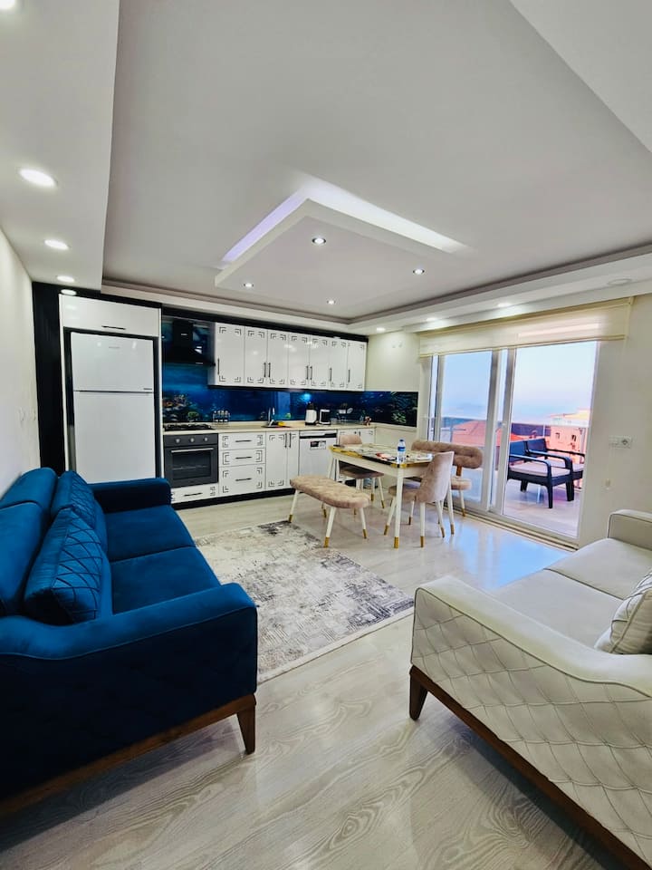 Ful Deniz Manzaralı Dairemiz - Kaş