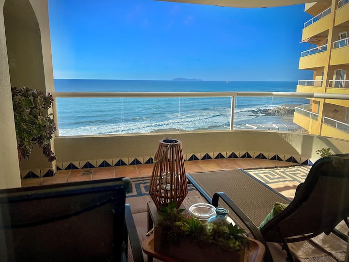 Condo With Ocean View And Private Beach/jacuzzi - Rosarito