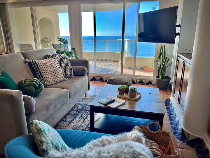 Condo With Ocean View And Private Beach/jacuzzi - Rosarito
