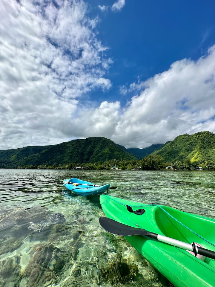 Lagon & Montagne Au Bout De Tahiti Teahupo'o Lodge - French Polynesia