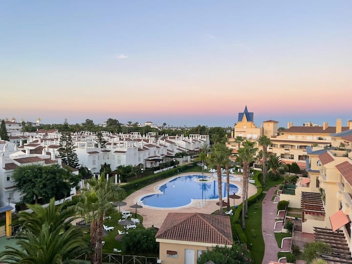 Maravilloso áTico En Costa Ballena Golf - Chipiona