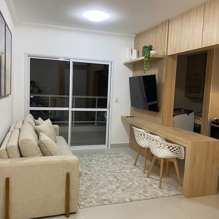 Ap Novo Próximo Praia Do Tenório Com Piscina - Ubatuba