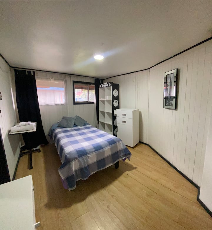 Cómoda Habitación Single. - Puerto Montt