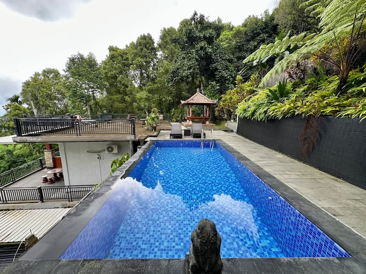 Bali Praya House Munduk With Rice Field View - Munduk