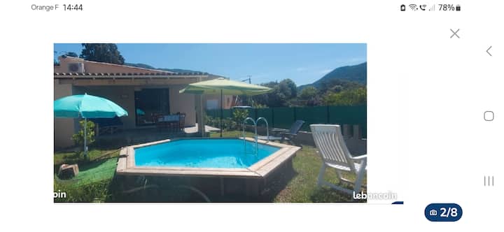 Magnifique Petite Villa 4 Pers Proche De Tout - Sartène