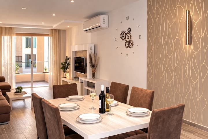 Spacious 3br Apartment • Gzira/sliema • Ac & Wifi - Malta