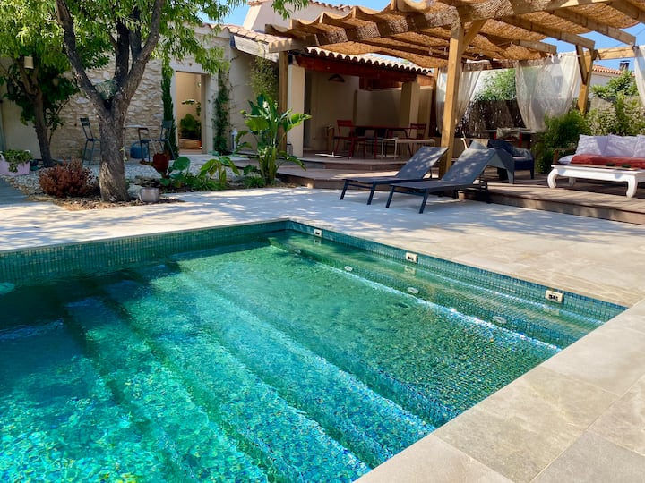 Casa Amarelia 4 éToiles Avec Piscine Patio Parking - La Ciotat