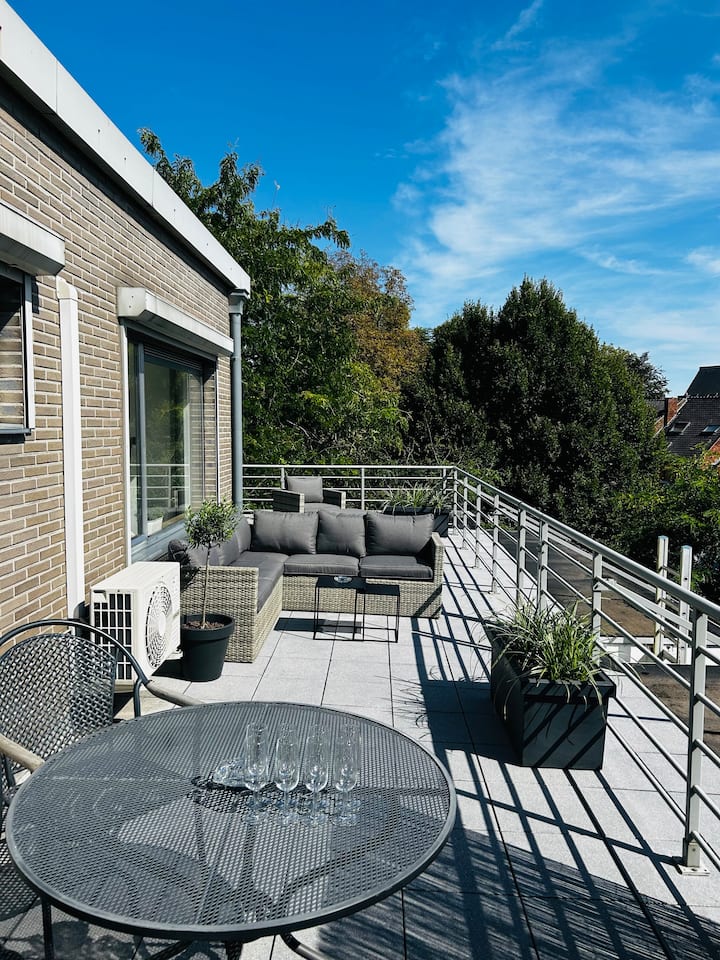 Penthouse With Huge Terrace - Hasselt