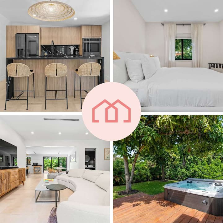 Casa Siesta, Modern, By Design District, Hot Tub - Surfside, FL