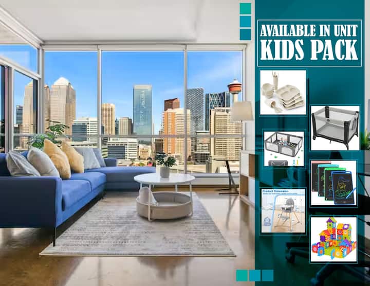 Trendy & Bright | Free Parking | Brilliant Views - Mount Royal University
