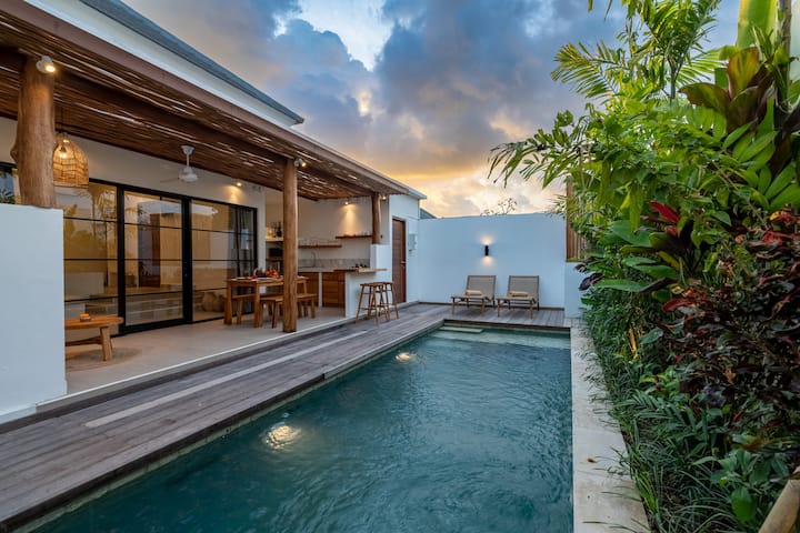 Private 1br Luxury Oasis With Pool In Nyanyi Beach - Bali