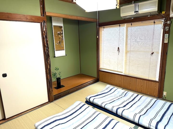 大阪城走路7分/紧邻森之宫站/新大阪站、关西机场、梅田、难波交通便利/可容纳8人/新增遮光窗帘 - Japan