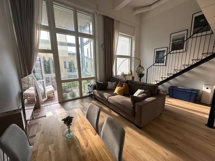 River View Loft With Sauna, Free Roadside Parking - Turku