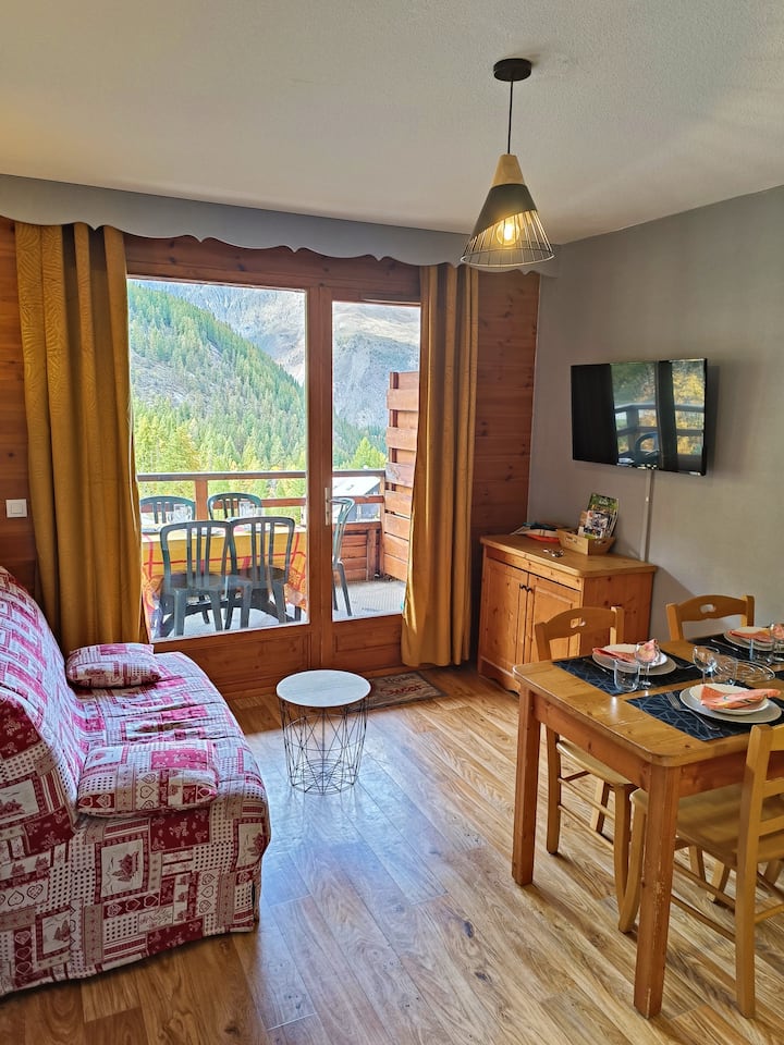 Appartement Cosy 4/6 Pers Avec Parking - Puy-Saint-Vincent