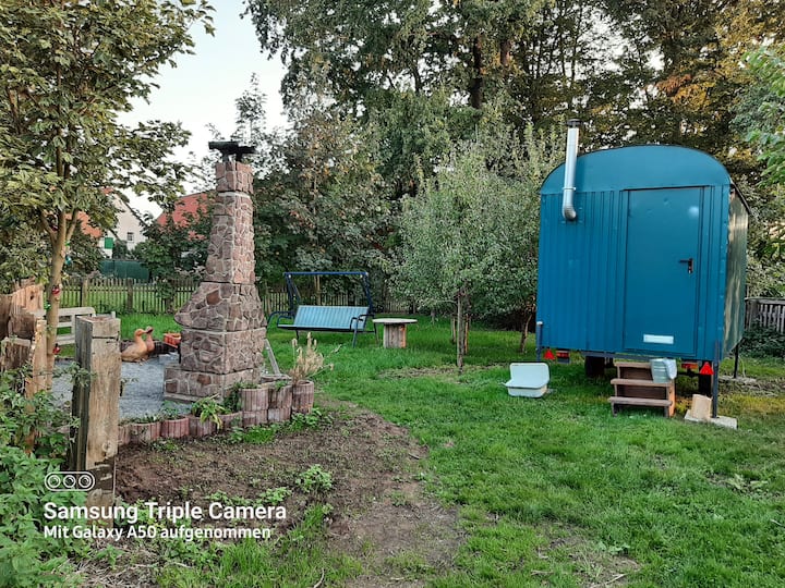 Bauwagen Mit Ofen. - Hildesheim