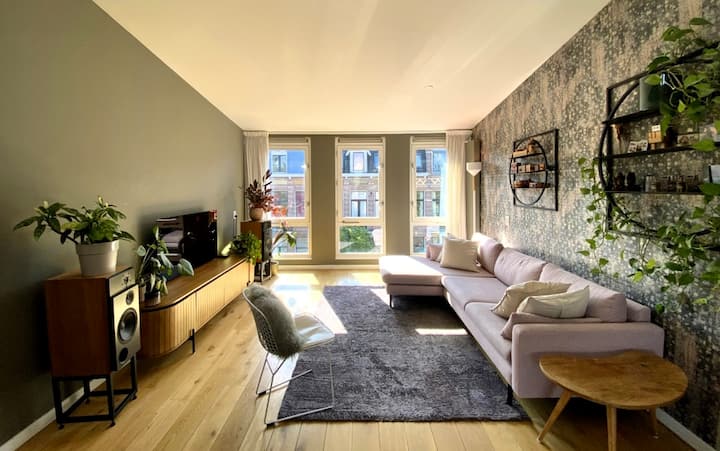Prachtig Familie Appartement 90m2 + Dakterras - Amsterdam