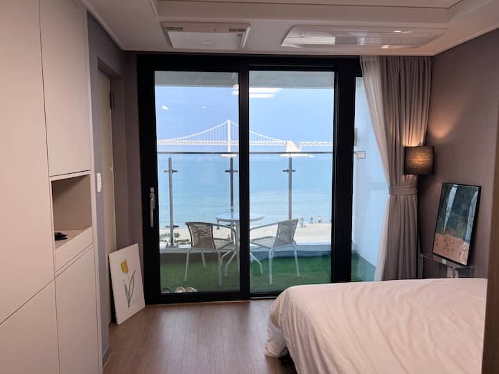 #광안리해수욕장 #바다1초 #드론쇼#테라스#정면오션뷰#광안대교#리뷰이벤트 - Busan