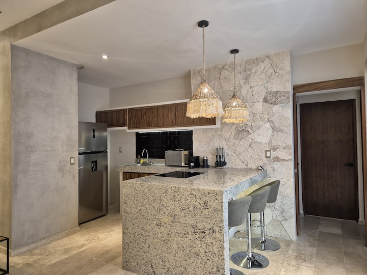 Elegante Departamento En Aldea Zama - Tulum