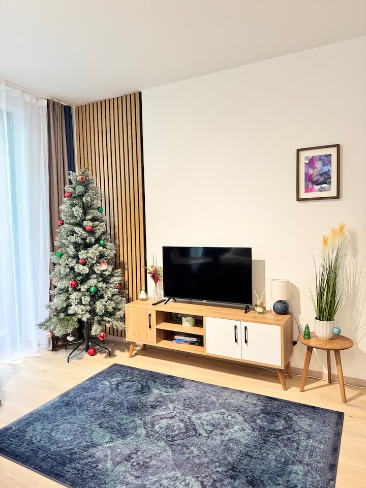 Уютная студия с балконом - Prague