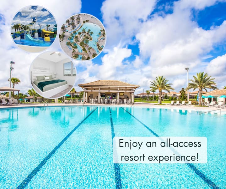 Family Home In All-access Resort, 8 Guests - Celebration, FL